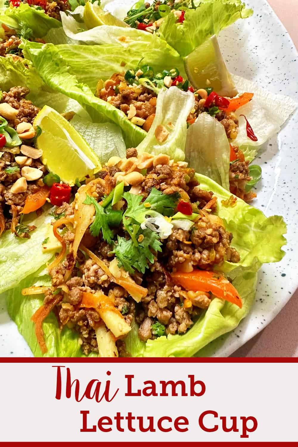 Thai Lamb Lettuce Cups - Delicious Flavour Explosion 😋 - My Convenient ...